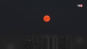 Россияне наблюдали необычную Луну / События на ТВЦ