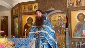 Проповедь свящ. Сергия Чуракова в день празднования иконы Пресвятой Богородицы Троеручица 11.07.2025