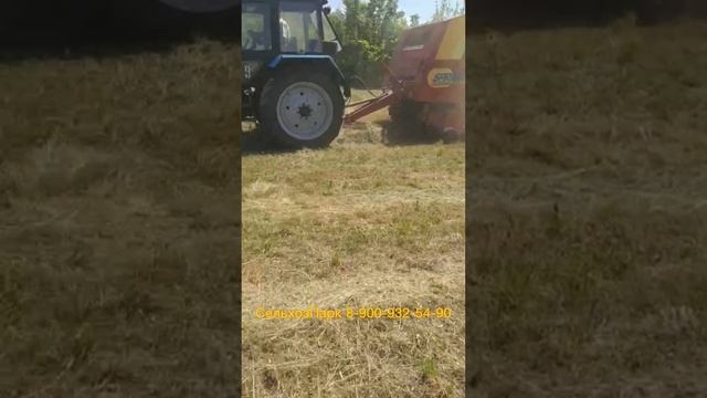 Feraboli Sprinter 165 | Скорость работы | Обвязка | пресс-подборщик рулонный