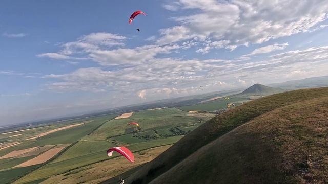 Чем отличаются утренние полёты от вечерних? Полёты на параплане в Пятигорске на Юце.