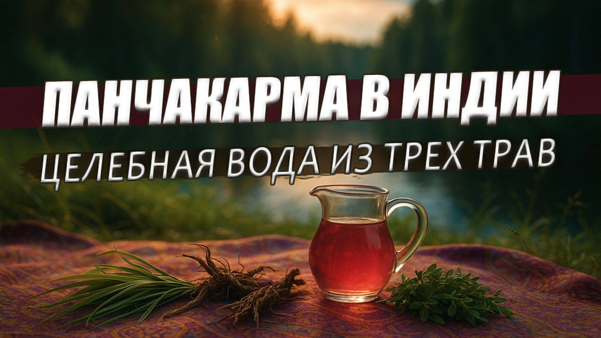 Аюрведическая вода, которая лечит | Kajah Dahasamani: ОХЛАЖДЕНИЕ и ОЧИЩЕНИЕ