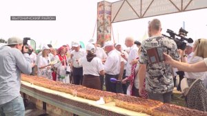Гости «Дня Брянского поля» в полной мере ощутили хлебосольство нашей земли
