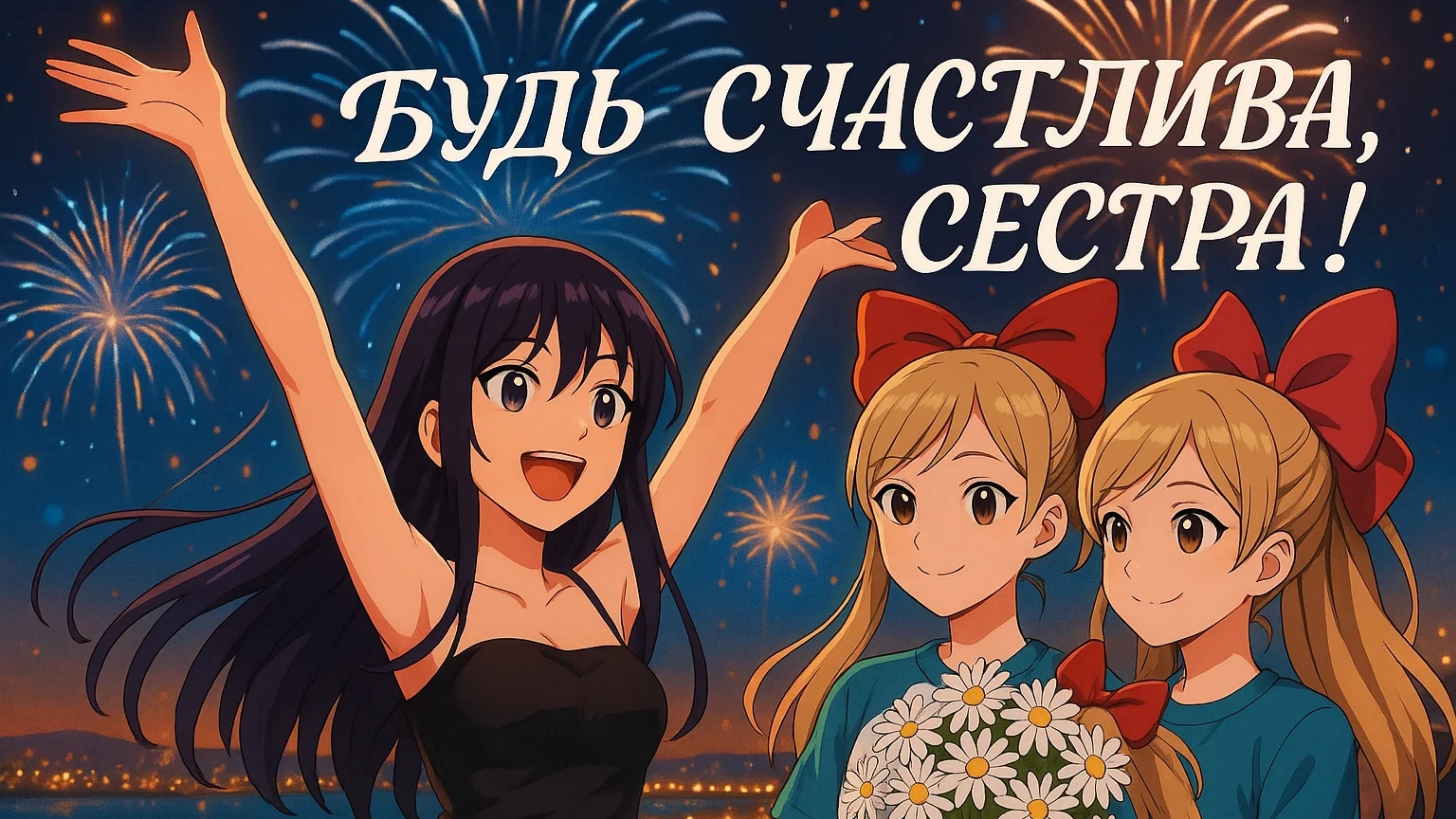 Алёна, зажигай! Поздравление сестре / Песня про праздник
