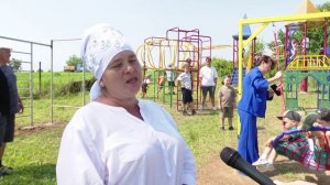 Уроженец Мамадышского района подарил детям современную площадку