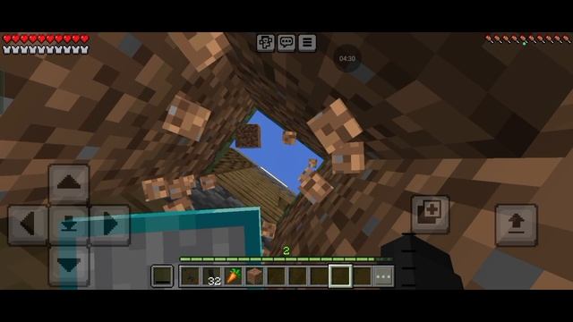 под моим домом живёт житель миллионер в Маинкрафт