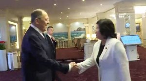 Сергей Лавров провел переговоры с главой МИД КНДР Цой Сон Хи