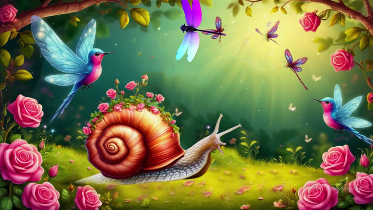 Улитка и дождь стиль мульт МК-7.28 BluffTitler