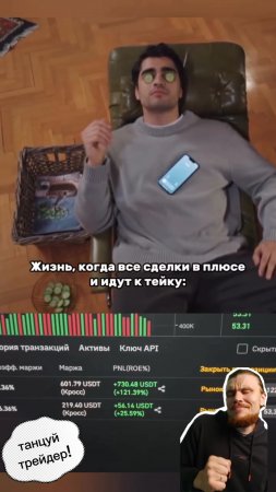 Настроение трейдера после тейка