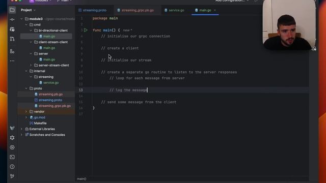 14. Implementing Bi-Directional Streaming