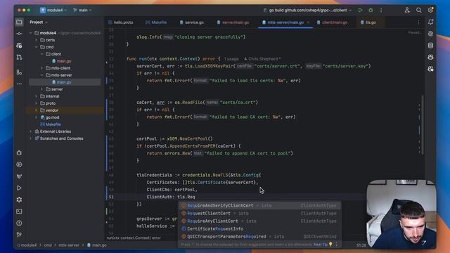 18. Implementing mTLS in gRPC