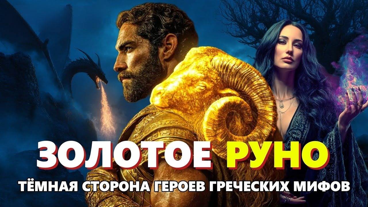 ЯСОН и ЗОЛОТОЕ РУНО: Самый КРОВАВЫЙ миф Древней Греции! | Лекция для сна