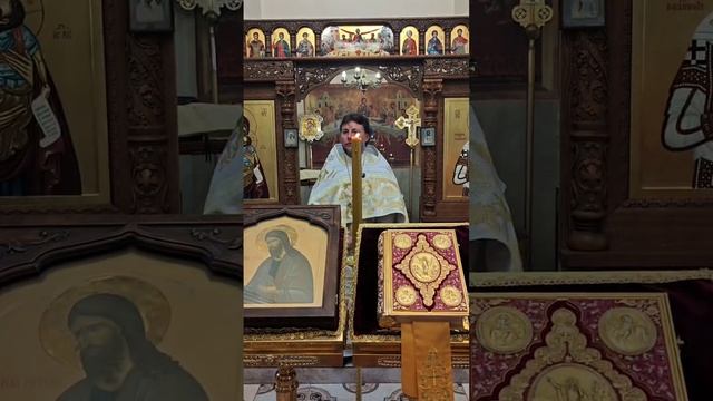 Объявление отца Иоанна о предстоящих событиях и Богослужениях на неделе