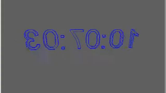 3d timer without bounding box