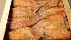 Скумбрия бабочка холодного копчения со специями