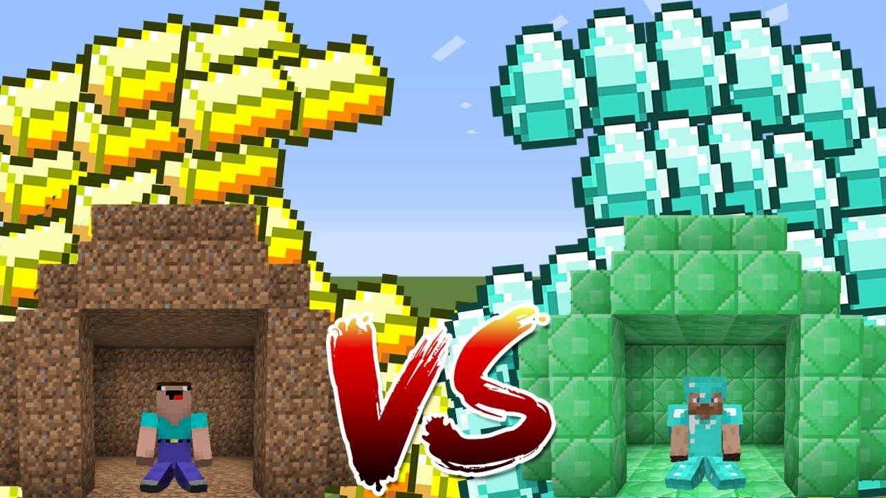 НУБЫ ПРОТИВ ЦУНАМИ ИЗ АЛМАЗОВ И ЗОЛОТА в MINECRAFT 2025! ЭПИК ВЫЖИВАНИЕ и ТРОЛЛИНГ 💎🔥