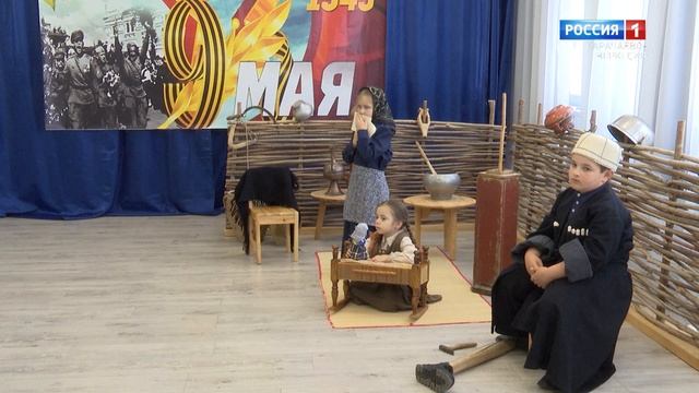"Правнуки Победы" (на абазинском языке)