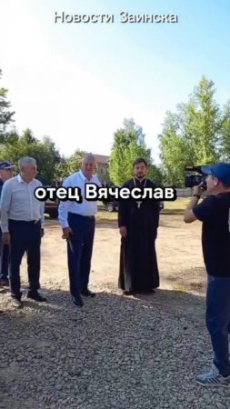 В Заинске возвели стены нового храма