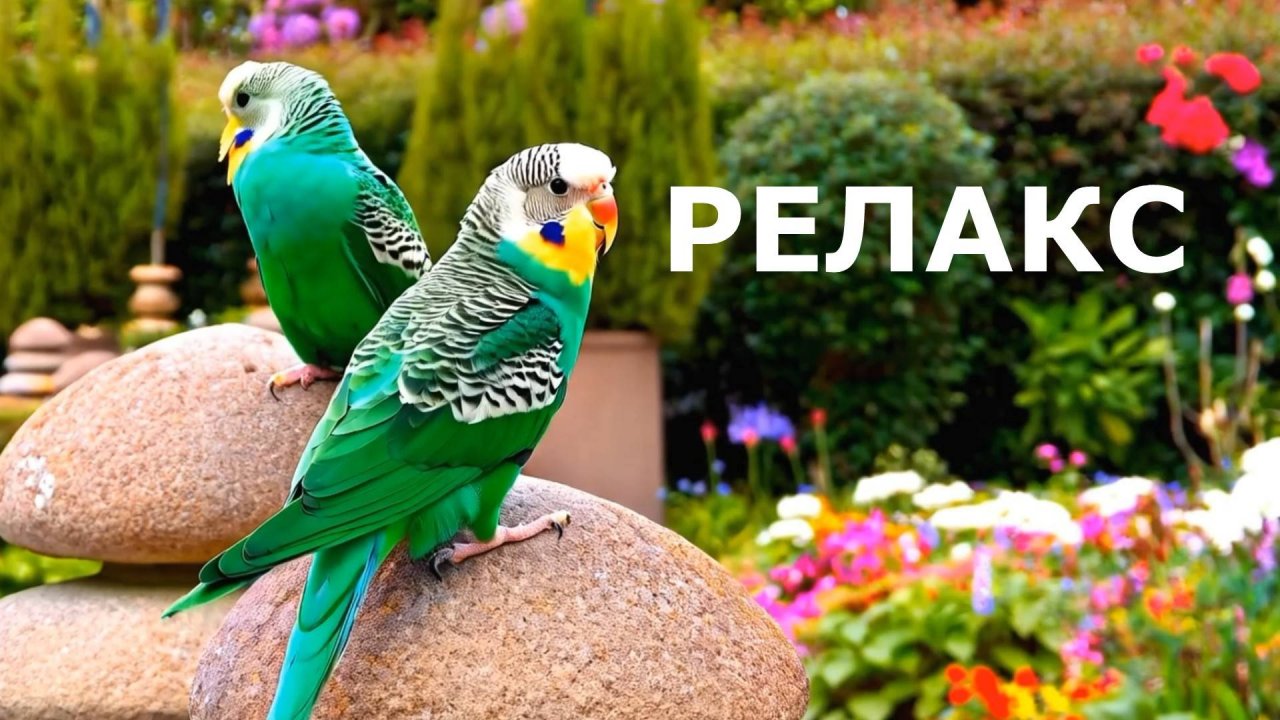 Красивые Птицы Релакс Красивая Музыка - 50 минут релаксации.