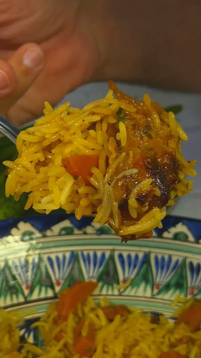 Плов с курицей