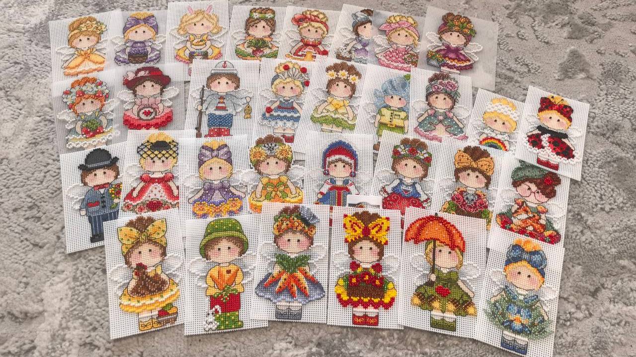 Почти рукодельный влог. Вышивальная неделя 05 - 12.07.2025