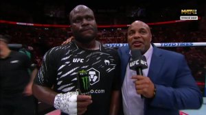 Интервью Деррика Льюиса (видео). UFC Fight Night