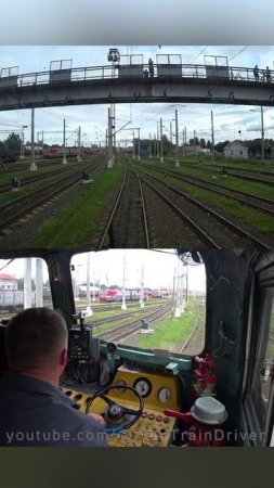 Отправляемся на хоз. работы 👷♂️ на тепловозе 3М62У