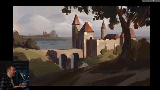 6 VICTOR STARIS How to Paint Environment Concept Art from Scratch