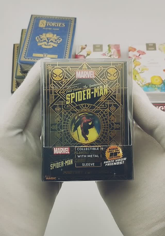 Игральные карты Marvel Spider Man + хранитель карт