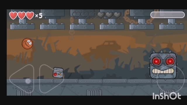 Сумасшедший босс в Red ball 4.