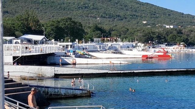 Кабардинка 2025 . Пляж Надым  . 09.07.2025 .