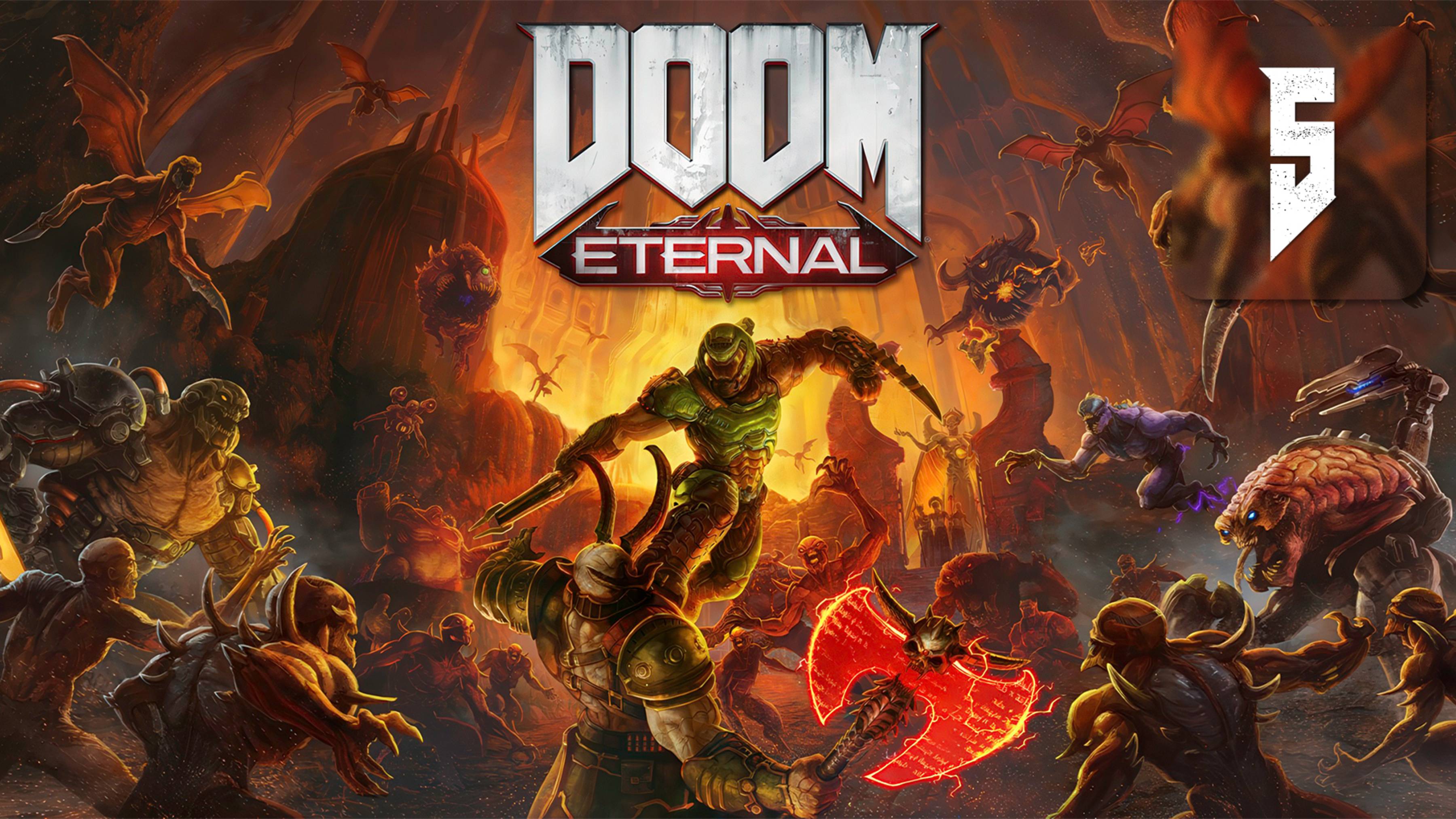 DOOM Eternal | Прохождение #5 | Без комментариев