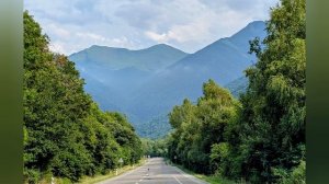685.Дороги утренние, воскресные, горные.