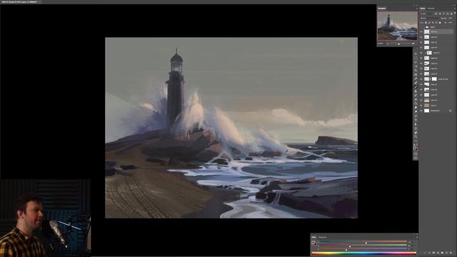 10 VICTOR STARIS This is How I Paint an Environment from Scratch ( Digital Painting Tutorial )