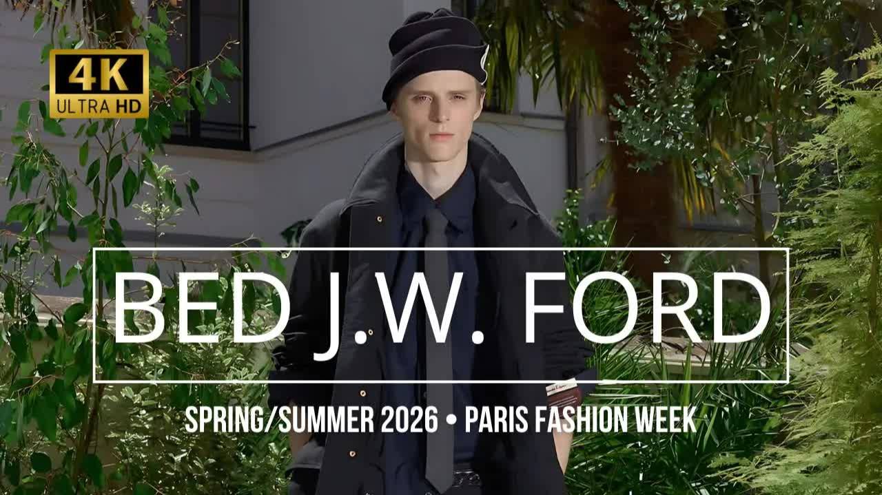 BED J.W. FORD Printemps/Été 2026 : Une Collection Inspiré par Norman Rockwell