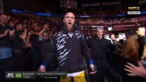 Выход Вальтера Уокера под «Матушка Земля» (видео). UFC Fight Night