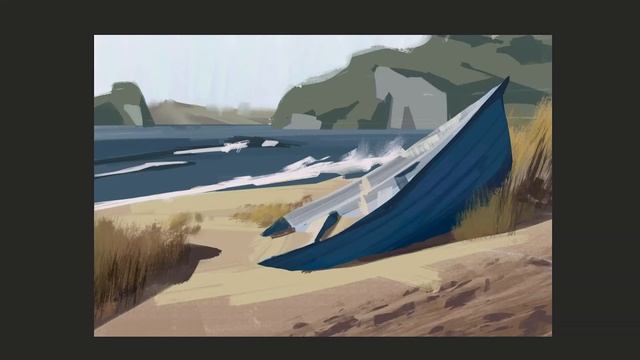20 VICTOR STARIS Landscape Digital Painting Tutorial