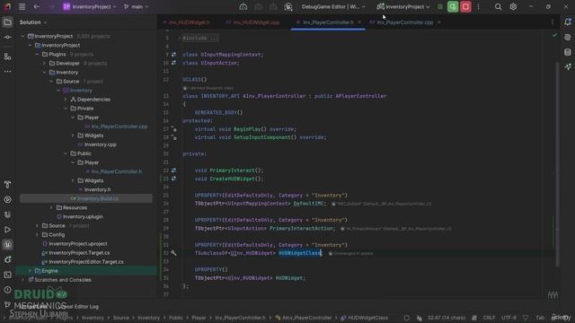 1.8. Виджет HUD