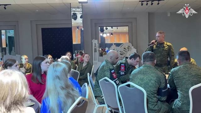 Проведение военнослужащими группировки войск «Север» «Урока Мужества» для молодежи Курской области