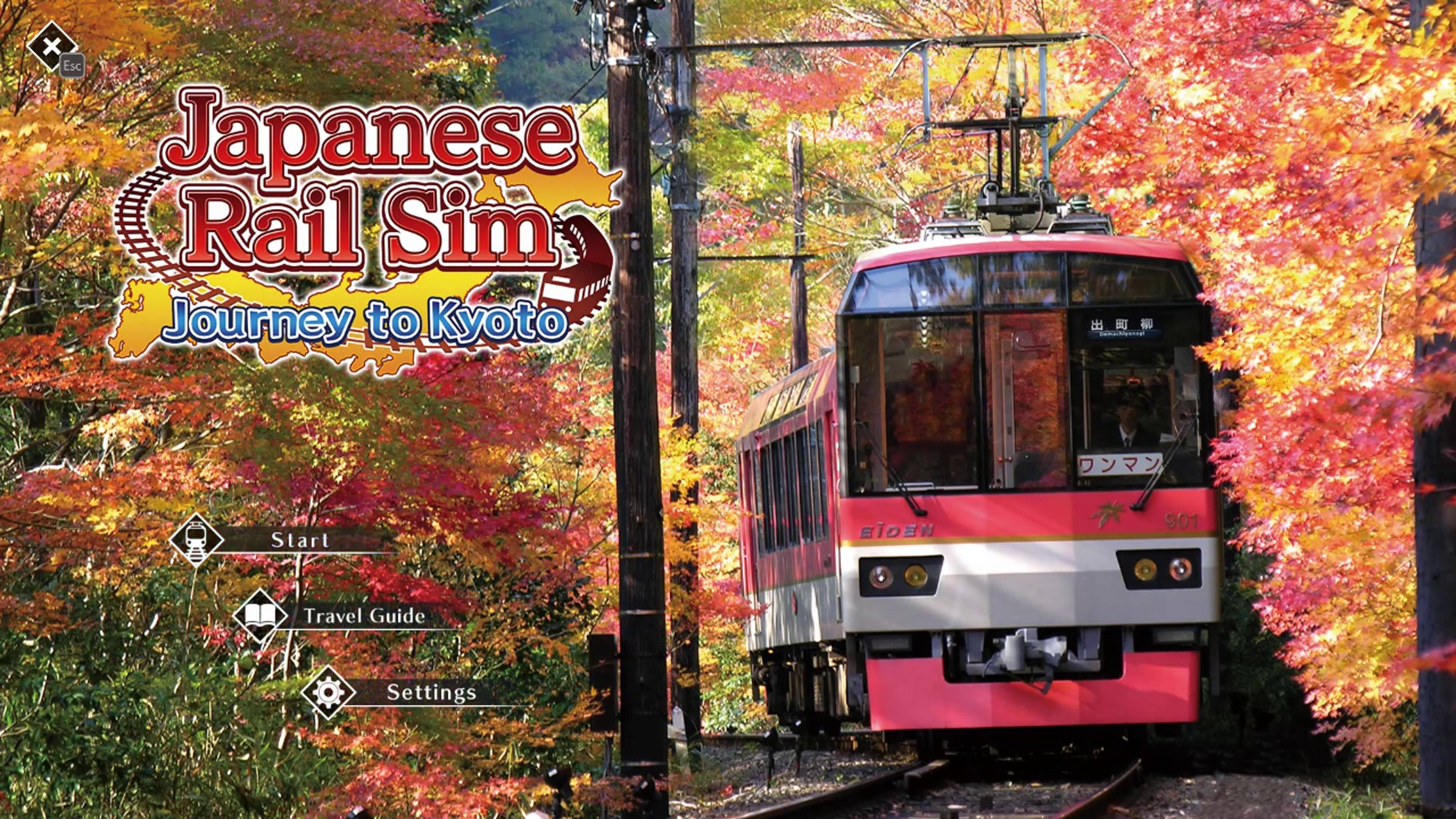 Japanese Rail Sim Journey to Kyoto [PC] GAMEPLAY