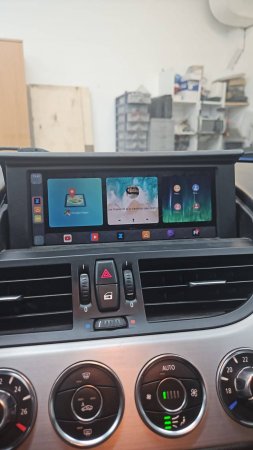 BMW Z4 2010 CIC расширение carPlay с помощью приставки Ai box Ultra #automobile #smartphone #carplay