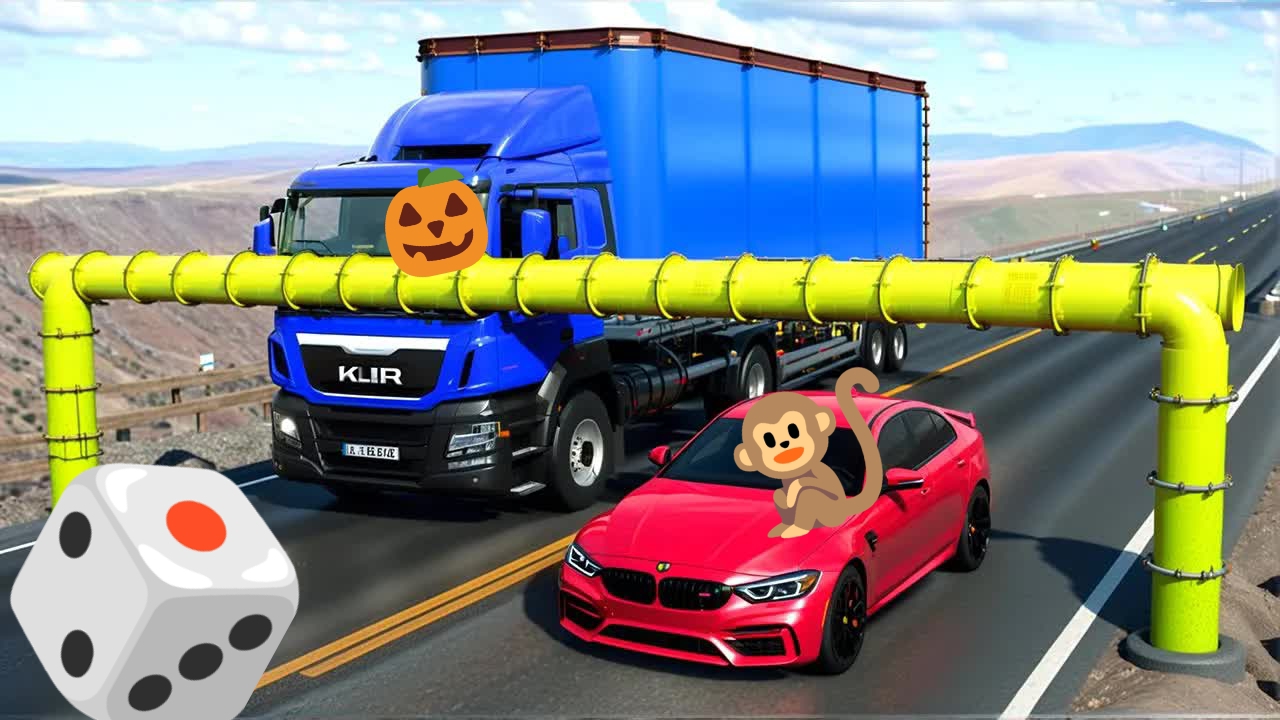 🔥МЕГА подборка, тачки VS ПРОТИВ Макарены, лестниц, лежачих полицейских...и не только!!!🚀 BeamNG