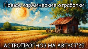 Астрологический прогноз на август 2025. Новые кармические отработки. Джйотиш