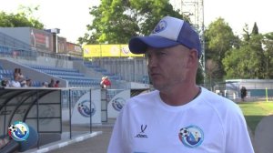Интервью главного тренера ФК "Севастополь" Станислава Гудзикевича перед началом открытой тренировки