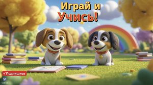 Играй и учись в Щенячьем Парке! 🎠📚✨