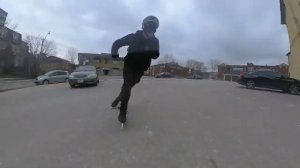 ⚡🛼 Катка по городу - Жесткий дрифт - с Bill Stoppard. Пригнись!