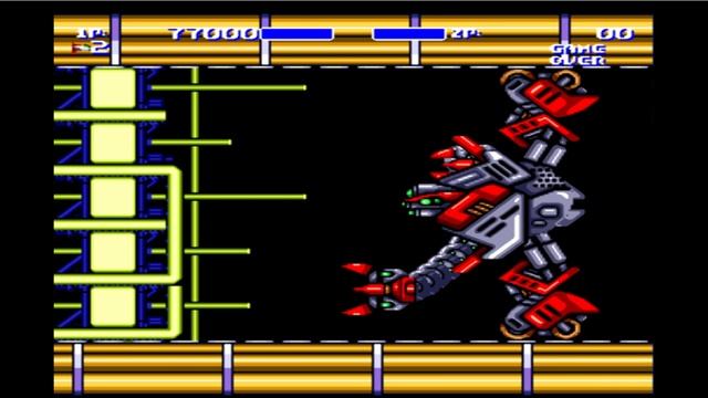 Air Buster  Sega Mega Drive " 5-БОСС "