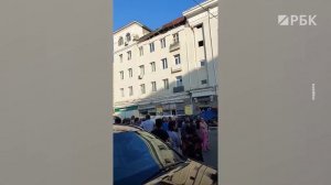 В Тбилиси при обрушении фасада здания погиб человек