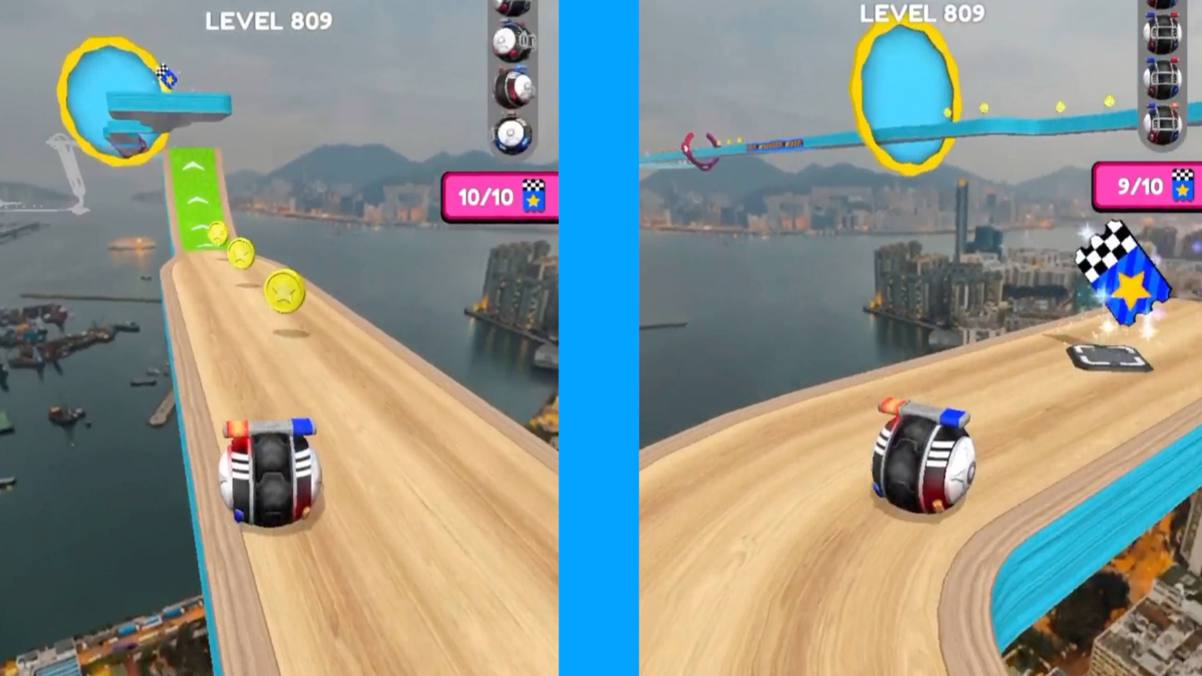 Going balls All Levels Gameplay IOS Android Going Balls level 809