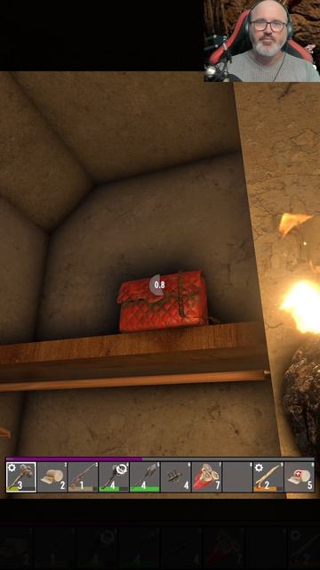 Пистолеты в унитазах - это признак. 7 days to die  #игры #стрим