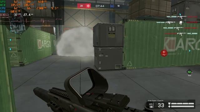 Warface - тест Athlon 300u 12GB DDR4 Vega 3 2GB (часть 3)